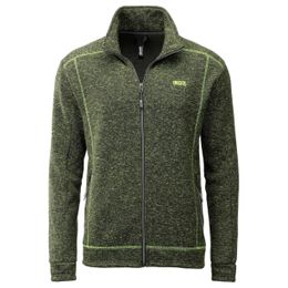 DEPROC Active Herren Strickfleecejacke "KIRKVALE X MEN", gr&uuml;n, Gr. XXL, Fleece, 100% Polyester, Jacken, auch in Gro&szlig;en Gr&ouml;&szlig;en erh&auml;ltlich