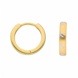 Adelia&acute;s ADELIA ́S Damen Paar Creolen "Creolen Ohrringe 333 Gold ( 8K )", Damen, Gold, gold, Gold, Ohrringe, Goldohrringe