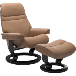 Relaxsessel stressless, B:88cm H:103cm T:78cm, braun, Leder BATICK: BATICK ist ein leicht korrigiertes, durchgef&auml;rbtes und genarbtes M&ouml;belleder, bei