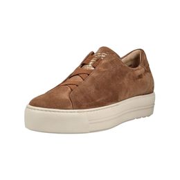 Paul Green Damen Schn&uuml;rschuh "Paul Green Halbschuhe Veloursleder", Gr. 39, braun, Veloursleder, Schuhe