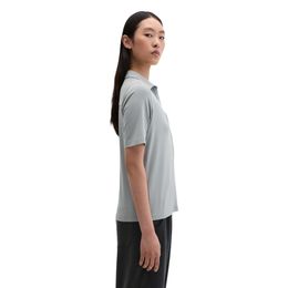 Marc O'Polo MARC O'POLO Damen Kurzarmshirt "aus LENZING ECOVERO "quiet sea, Gr. XL, unifarben, Obermaterial: 94% Viskose, 6% Elasthan, Shirts