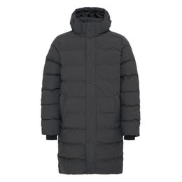 North Bend Herren Langmantel "Parka NBPaolo W-PRO 10.000 mit wasserdichter Beschichtung", schwarz, Gr. S, Obermaterial: 100% Polyester PES., Jacken