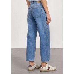 Street One Damen Loose-fit-Jeans "Style Emee", blau, Gr. 30, unifarben, Denim/Jeans, Obermaterial: 63% Baumwolle, 25% Polyester, 10% Viskose, 2%
