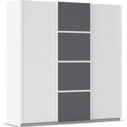 Kleiderschrank OTTO HOME, B:203cm H:229cm T:62cm, wei&szlig;, Holzwerkstoff, Kinderzimmer, Schr&auml;nke, "Mehrzweckschrank Aktenschrank M&ouml;bel Mietswohnung