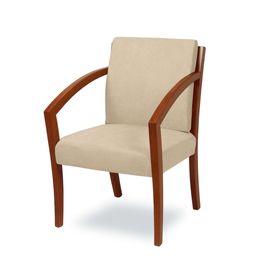Esszimmerstuhl Home Affaire, B:58,5cm H:87cm T:65cm, beige, Massivholz, St&uuml;hle, "G98 George Armlehnstuhl, Sessel, in 3 Gestellfarben Made in Italy",