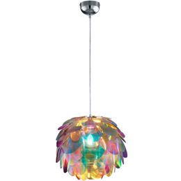 Pendelleuchte "CLOVER", 1, bunt, REALITY LEUCHTEN, Esszimmer, Leuchten, H&auml;ngeleuchte, H&auml;ngelampe