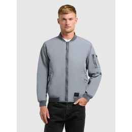 Khujo Herren Blouson "HERD", grau, Gr. M, Web, 100% Nylon, Jacken