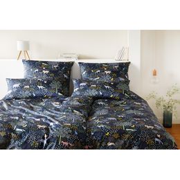 Bettw&auml;sche Elegante, bunt, Satin, Obermaterial: 50% Baumwolle, 50% Viskose, Bettw&auml;sche, "Dreamland", angenehmes Hautgef&uuml;hl