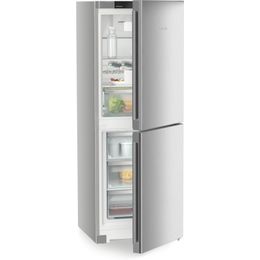 Liebherr K&uuml;hl-/Gefrierkombination "CNsfc 5023_994898551", Rechtsanschlag, silber, K&uuml;hlschr&auml;nke, mit EasyFresh und NoFrost