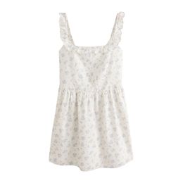 next Kleid Damen Gr&ouml;&szlig;e 48 himmelblau / hellgr&uuml;n / wei&szlig;