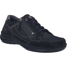 Josef Seibel Herren Schn&uuml;rschuh "New Anvers 11, schwarz-kombi", Gr. 46, schwarz, Obermaterial: 100% Rindsleder Leather cow., Schuhe