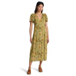 Billabong Damen Sommerkleid "Jet Set", gr&uuml;n, Gr. M, Obermaterial:100% Viskose., Kleider