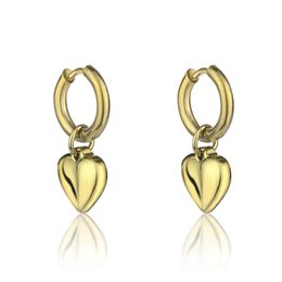 MARC LAUDER Damen Ohrring-Set "MEA03GG", 10mm, Edelstahl, gold, Edelstahl, Ohrringe