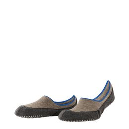 Falke Herren Haussocken "Cosyshoe", Gr. 41, grau, Merinowolle, Polyamid, Schurwolle, Socken, mit Noppendruck, mit Merinowolle, w&auml;rmend