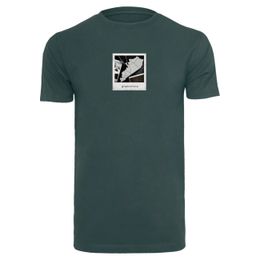 MisterTee Herren T-Shirt "MisterTee Glamorous Memory Tee", gr&uuml;n, Gr. L, bedruckt, 100% Baumwolle, Shirts