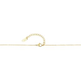 Adelia&acute;s ADELIA ́S Damen Kette ohne Anh&auml;nger "Halskette mit Anh&auml;nger &ndash; Herz aus Edelstahl", 45cm, Edelstahl, gold, Edelstahl, Halsketten, Zum Verschenken &ndash;