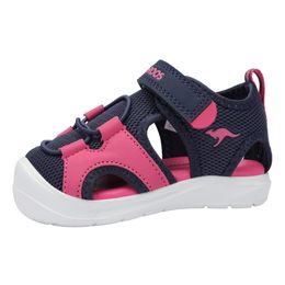 Kangaroos M&auml;dchen Sandale "K-TOE AMARI EV", Gr. 21, pink, Mesh, Synthetik, Schuhe