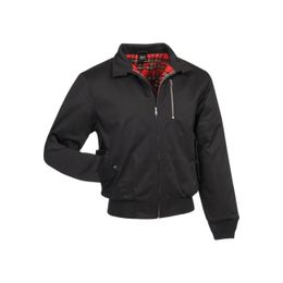 Brandit Herren Winterjacke "Brandit Herren Lord Canterbury Winter", schwarz, Gr. L, kariert, 65% Polyester, 35% Baumwolle, Jacken