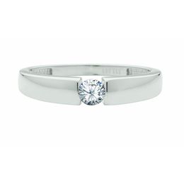 Adelia&acute;s ADELIA ́S Damen Solit&auml;rring "Solit&auml;rring 925 Silber mit Zirkonia", 54, Silber 925 (Sterlingsilber), silber, Silber 925 (Sterlingsilber), Fingerringe,