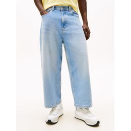Tommy Jeans Herren Weite Jeans "THEO BAGGY", blau, Gr. 31, Denim/Jeans, Obermaterial: 81% Baumwolle, 18% Lyocell, 1% Elasthan, Jeans, loose fit