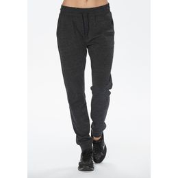 ENDURANCE ATHLECIA ATHLECIA Damen Sweathose "CHESTINE", grau, Gr. 40, meliert, 55% Baumwolle, 45% Polyester, Hosen, mit bequemem Komfortbund