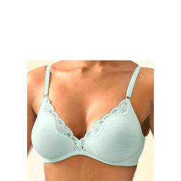 Damen Bralette-BH, Bunt, Gr. 90C, petite fleur by Lascana, B&uuml;gellose BHs, Material: Baumwolle