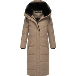 Marikoo Damen Steppmantel "Hingucker XIV-1", beige, Gr. XL, Obermaterial: 100% Polyester. Innenfutter: 100% Polyester. &Auml;rmelfutter: 100% Polyester.