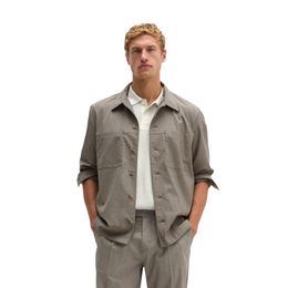 Marc O'Polo MARC O'POLO Herren Kurzjacke "in l&auml;ssiger Woll-Optik", beige, Gr. S, unifarben, Obermaterial: 54% Polyester, 23% Viskose, 22% Wolle (Schafwolle), 1%