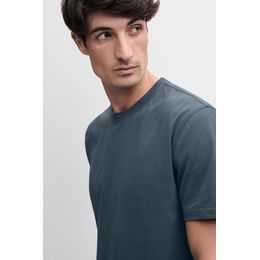 Cinque Herren T-Shirt "CIDANI"petrolblau, Gr. M, unifarben, Jersey, Obermaterial: 100% Baumwolle, Shirts, Rundhalsausschnitt, Slim Fit, reine