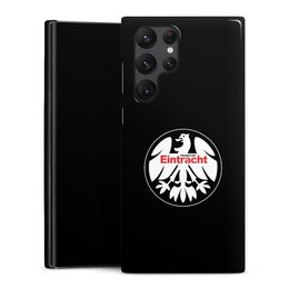 DeinDesign Galaxy S22 Ultra Handy Premium Case Smartphone Handyh&uuml;lle Schutzh&uuml;lle gl&auml;nzend Eintracht Frankfurt Sge Official Licensed Product Premium Case