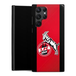 DeinDesign Galaxy S22 Ultra Handy Premium Case Smartphone Handyh&uuml;lle Schutzh&uuml;lle gl&auml;nzend 1. Fc K&ouml;ln Billy Goat Hennes Official Licensed Product Premium Case