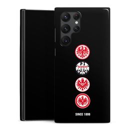 DeinDesign Galaxy S22 Ultra Handy Premium Case Smartphone Handyh&uuml;lle Schutzh&uuml;lle gl&auml;nzend Eintracht Frankfurt Soccer Sge Premium Case