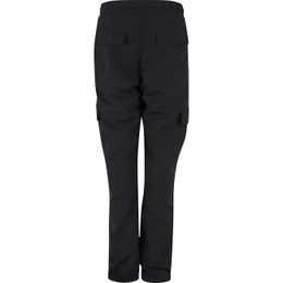 Urban Classics Damen Cargohose "Urban Classics Damen Ladies Nylon Cargo Pants"schwarz, Gr. XXXL, unifarben, 100% Polyamid, Hosen
