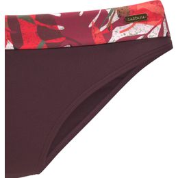 Lascana Damen Bikini-Slip, Rot, Gr. 40, Bikinihosen, Material: Polyamid