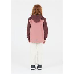 WEATHER REPORT Kinder Outdoorjacke "Borise Jr.", rosa, Gr. 104, mehrfarbig, 90% Polyester, 10% Elasthan, Jacken, mit wasserdichter Ausstattung