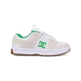 DC Shoes Herren Schn&uuml;rschuh "Lynx Zero", Gr. 7,5wei&szlig;, gr&uuml;n, gum, Obermaterial:50.51% Leder, 39.8% Synthetikmaterial, 9.69% Polyester., Schuhe