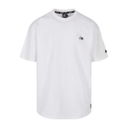 Herren T-Shirt "Starter Black Label Herren Starter Essential Oversize Tee", wei&szlig;, Gr. XL, STARTER Black Label, bedruckt, 100% Baumwolle, Shirts