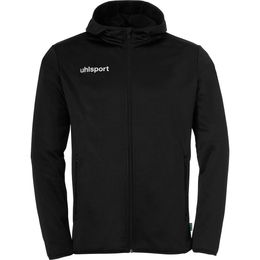 Uhlsport Herren Funktionsjacke "&Uuml;bergangsjacke Essential Fleece Jacket", schwarz, Gr. 4XL, Obermaterial: 100% Polyester Pol. recyc.., Jacken