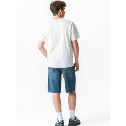 TEESHOPPEN Herren Shorts "TEESHOPPEN Shorts Denim shorts"medium blau, Gr. 32, Obermaterial: 100% Baumwolle, Hosen