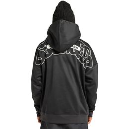 DC Shoes Herren Fleecepullover "DC Omega"schwarz, Gr. XXL, Obermaterial: 100% Polyester., Sweatshirts