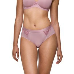 Triumph Damen Maxislip "Wild Azalea Florale", Gr. 40, rosa, Microtouch, Obermaterial: 82% Polyamid, 18% Elasthan, Unterhosen, Spitze,