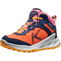 Keen Kinder Outdoorschuh "ZIONIC MID WP", Gr. 37, orange, Synthetik, Textil, Schuhe, wasserdicht