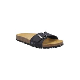 CMP Damen Sandale "Eco Elys", Gr. 38, schwarz, Obermaterial: 100% Polyurethan PU., Schuhe