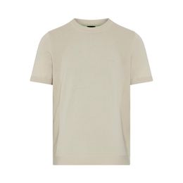 BOSS Green Herren Kurzarmpullover "KN_Momentum-Lite TS", beige, Gr. XL, unifarben, Strick, Obermaterial: 60% Baumwolle, 40% Polyester, Pullover,