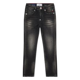 Philipp Plein Herren 7/8-Hose "Skinny Fit", schwarz, Gr. 6, Obermaterial: 92% Baumwolle, 6% Elastomultiester, 2% Elasthan. Futter: 65% Polyester, 35%