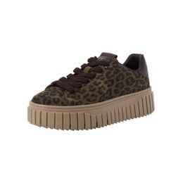 Tamaris Sneaker Damen Gr&ouml;&szlig;e 42 oliv / schwarz Sommerschuhe