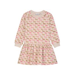 DANAMADE M&auml;dchen Jerseykleid "DANAMADE Dress DEVA"cr&egrave;me, Gr. 134, 90% Baumwolle, 10% Polyester, Kleider