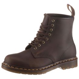 Dr. Martens Herren Schn&uuml;rstiefel "8 Eyes Boot 1460 Crazy Horse", Gr. 44, braun, Leder, Schuhe, Boots, Stiefel mit Lederinnensohle - schmale Form