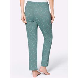 Comtessa Damen Schlafhose, Gr. 44ozean, koralle, bedruckt, 100% Baumwolle, bedruckt, gemustert, mehrfarbig, Hosen