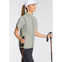Killtec Damen Funktionsweste, gr&uuml;n, Gr. 58, Obermaterial: 100% Polyester. Futter: 100% Polyester, Westen, aus Polyester, mit Polyesterfutter